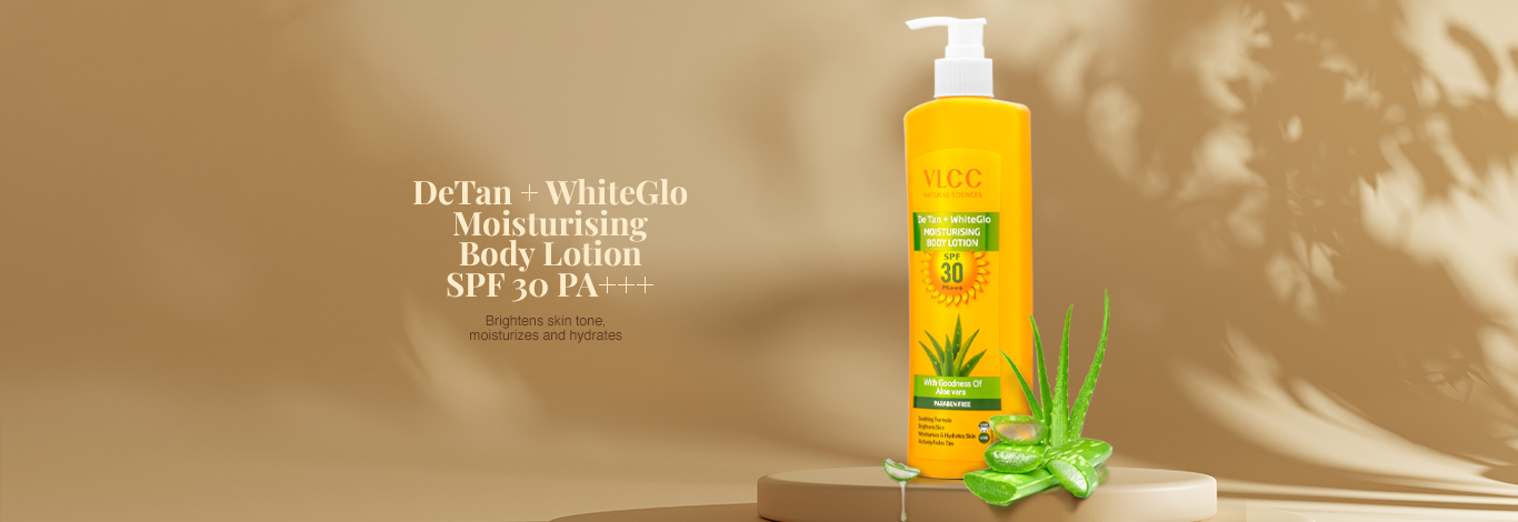 Buy Aloe Vera Body Lotion for De Tan with SPF 30 PA+++