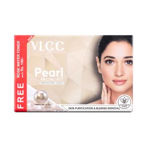 Pearl Facial Kit (300 g) + Free Rose Water Toner (100 ml)